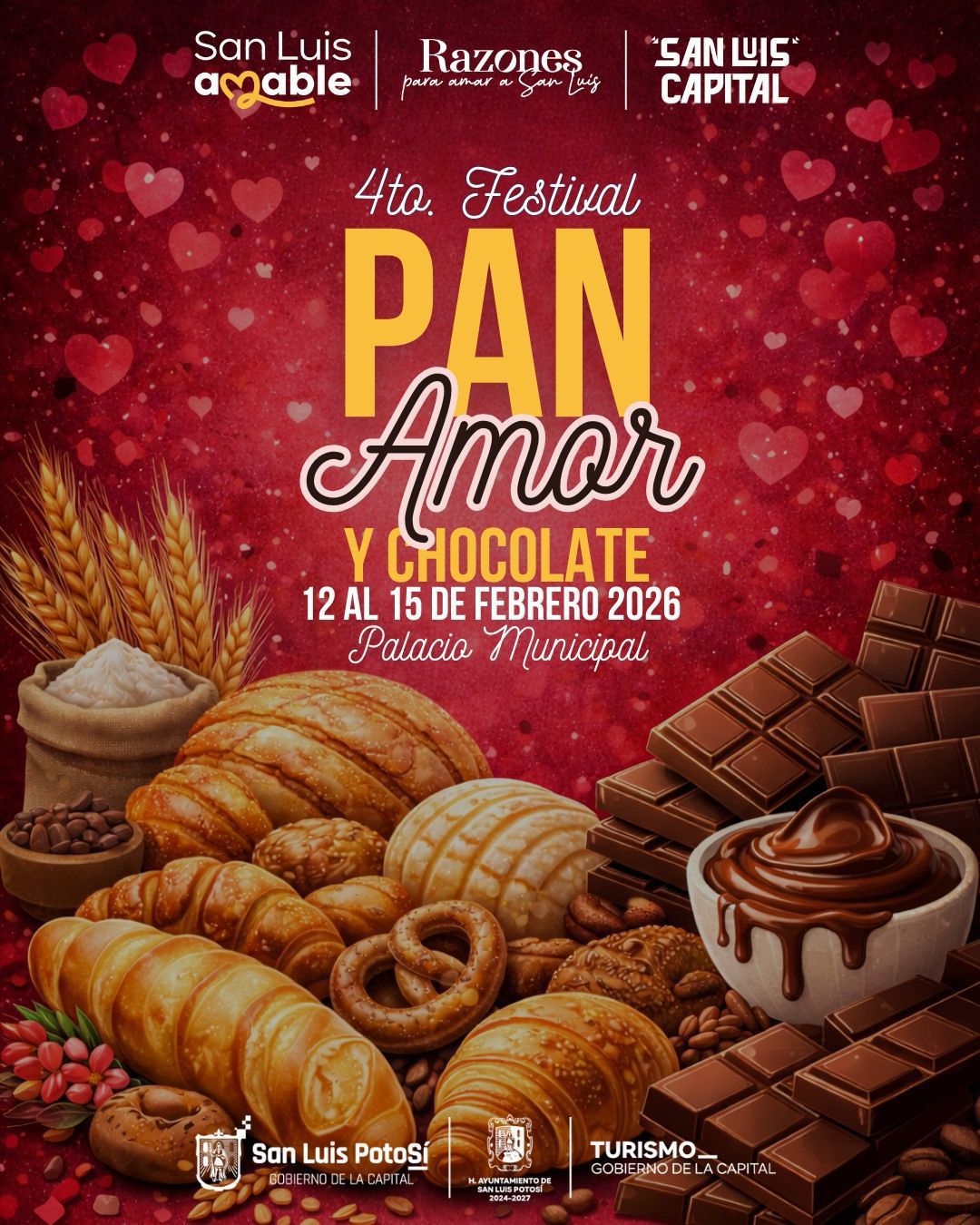 Arranca el Festival Pan, Amor y Chocolate este 12 de febrero en la ...